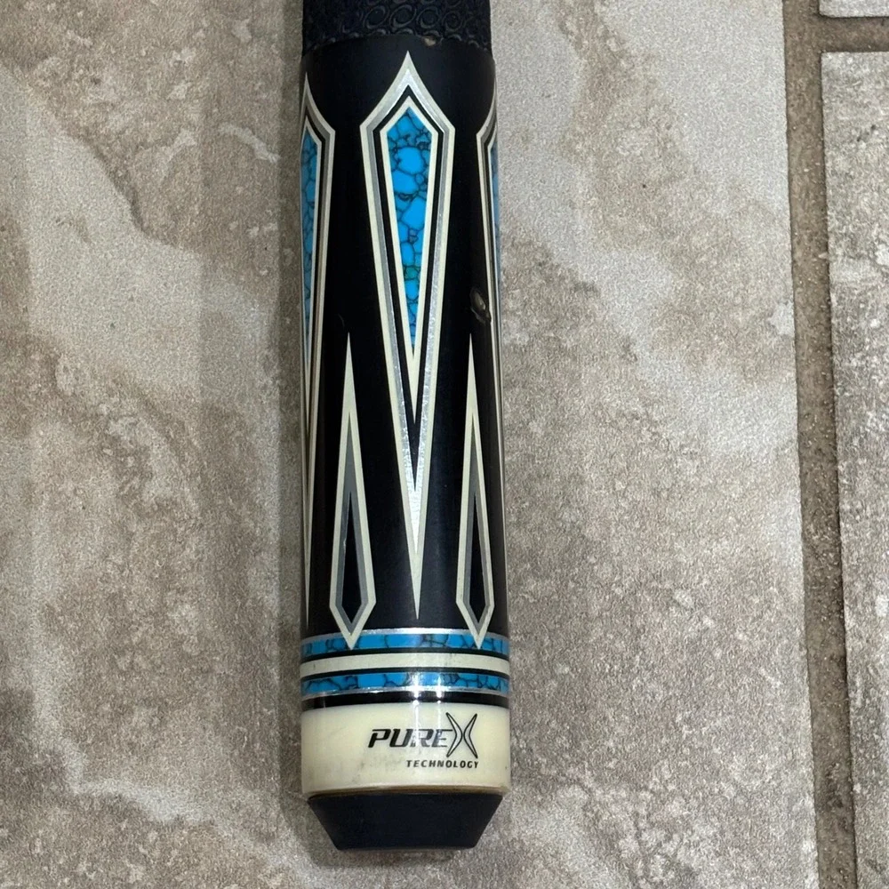 PureX | Games | Purex Hxt Technology Pool Cue Black Turquoise Blue ...